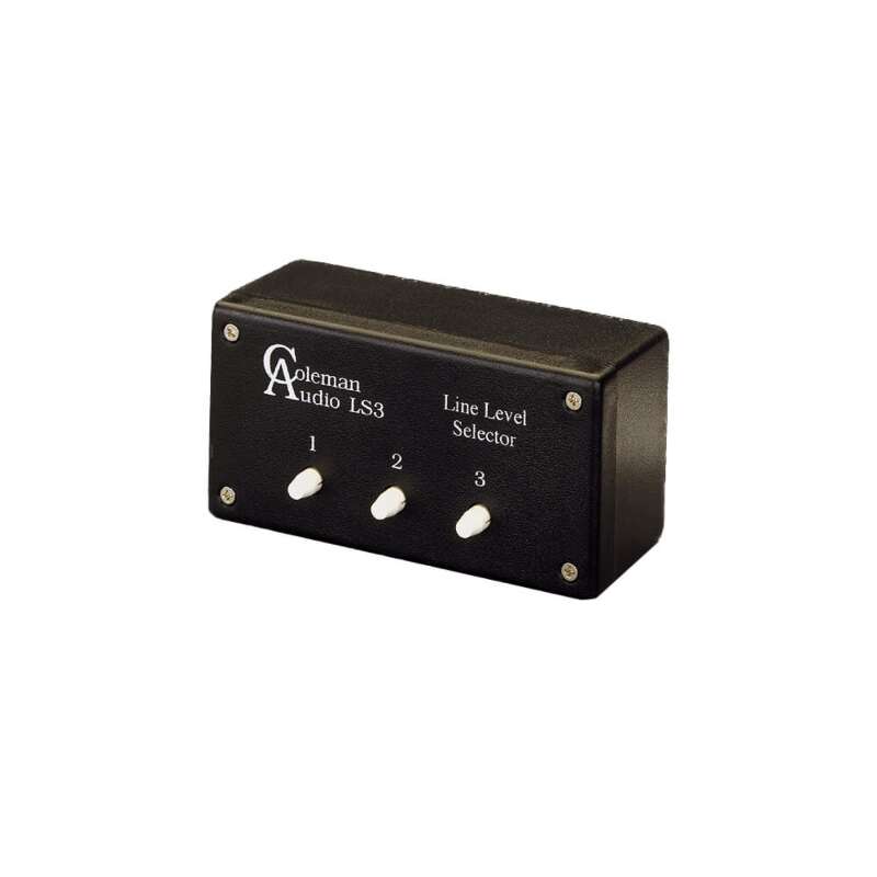 Coleman Audio LS3 Line Selector | RSPE Audio Solutions
