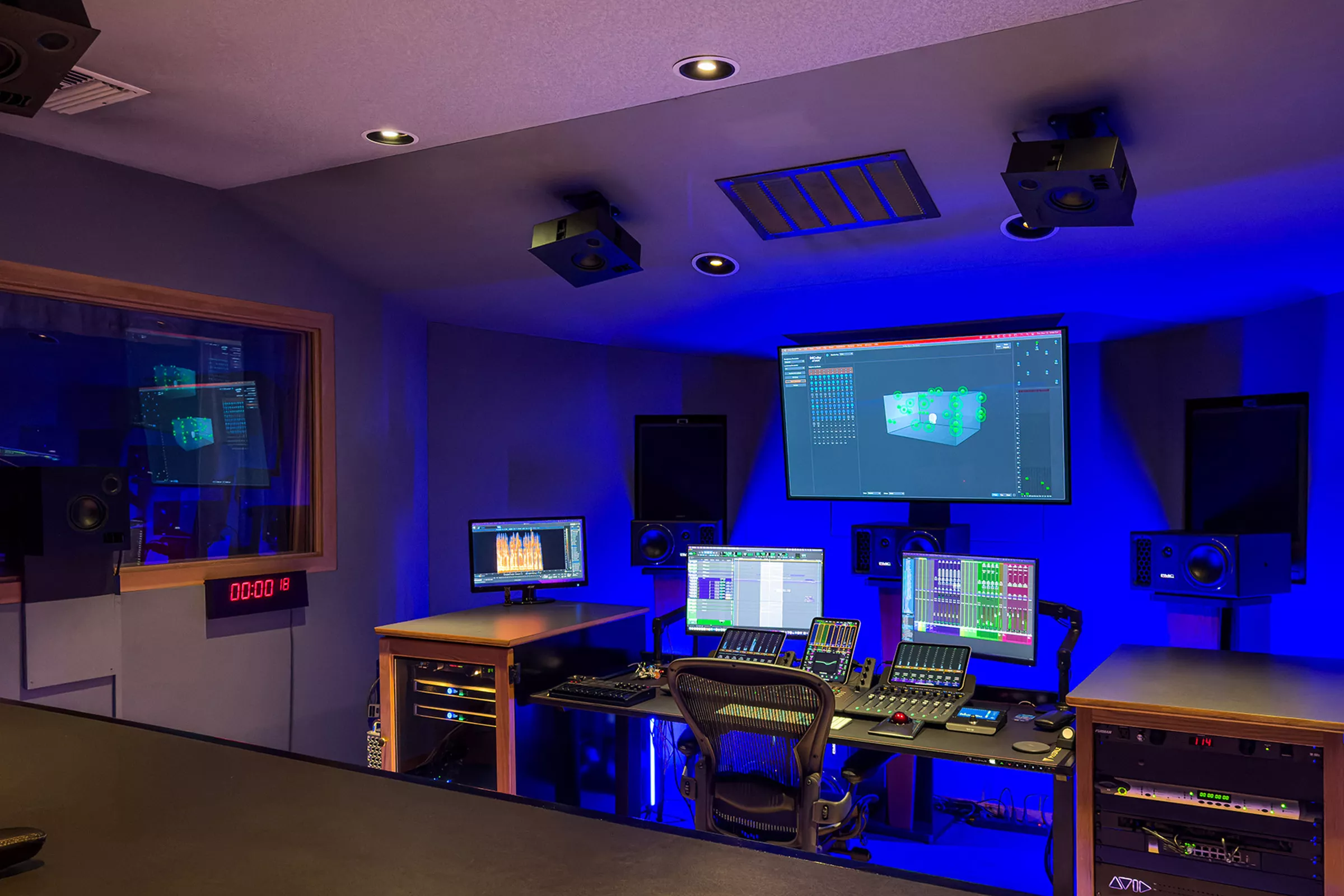 Case Study: DG Entertainment Dolby Atmos Mix Studio