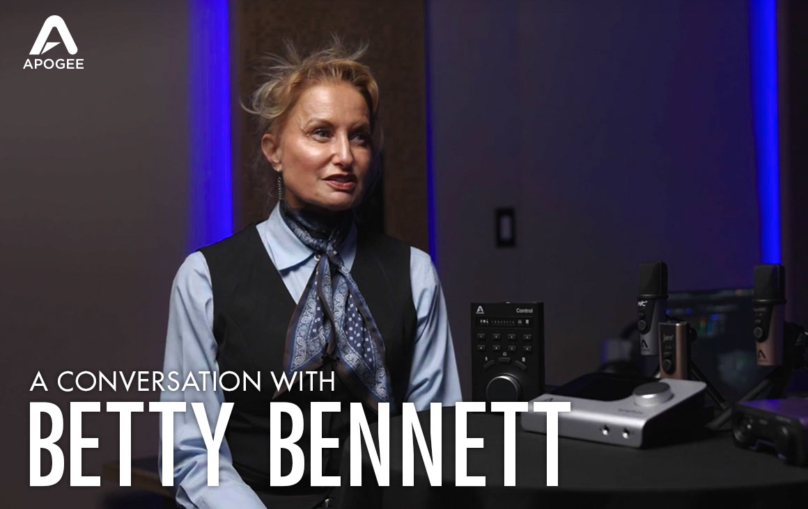 A Conversation with Betty Bennett | Apogee's Legacy in Pro Audio